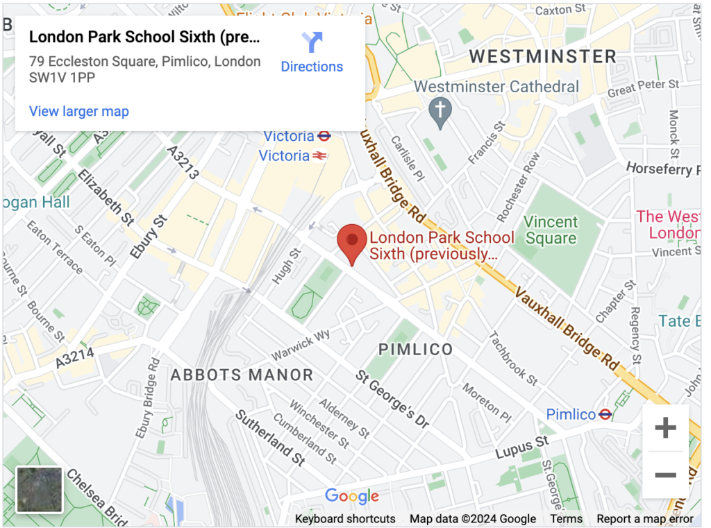 Contact Us | Pimlico Sixth Form | LPS Sixth